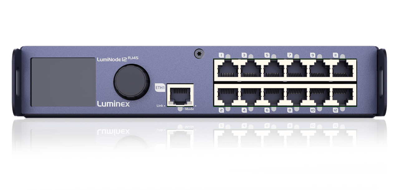 LumiNode 12 RJ45 - Luminex